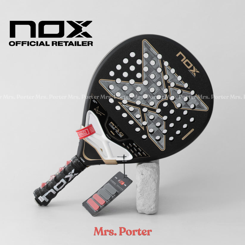 NOX AT10 LUXURY GENIUS 18K ALUM 2026 BY AGUSTÍN TAPIA PADEL RACKET ...